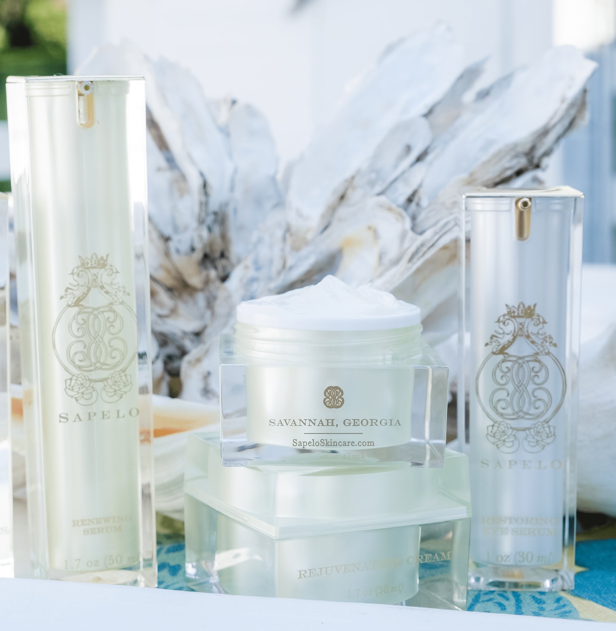 3-Step Skin Recovery System with Eye Serum – Sapelo Skin Care